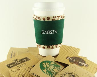 Coffee cup wrap | Etsy