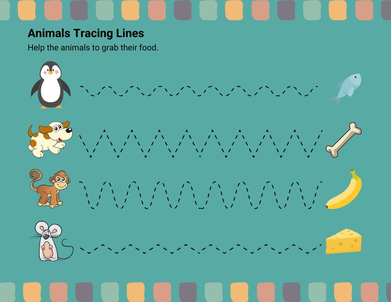 ABA TRACING SHEETS - Etsy