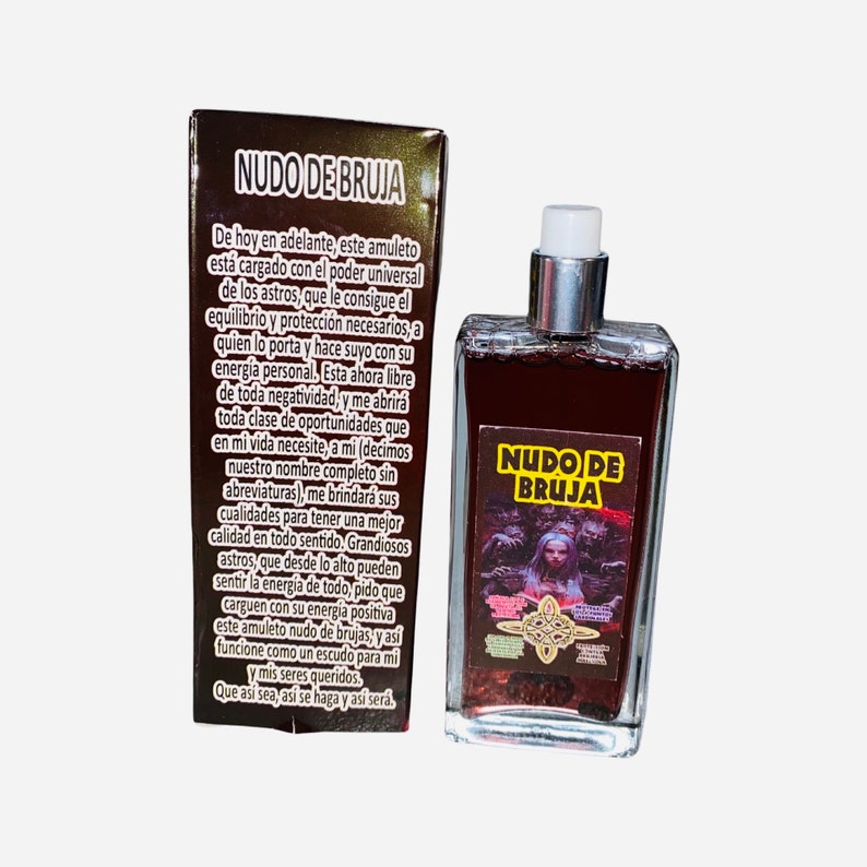 NUDO DE BRUJA Perfume - Witch's Knot Cologne Para Proteccion Colonia - Etsy