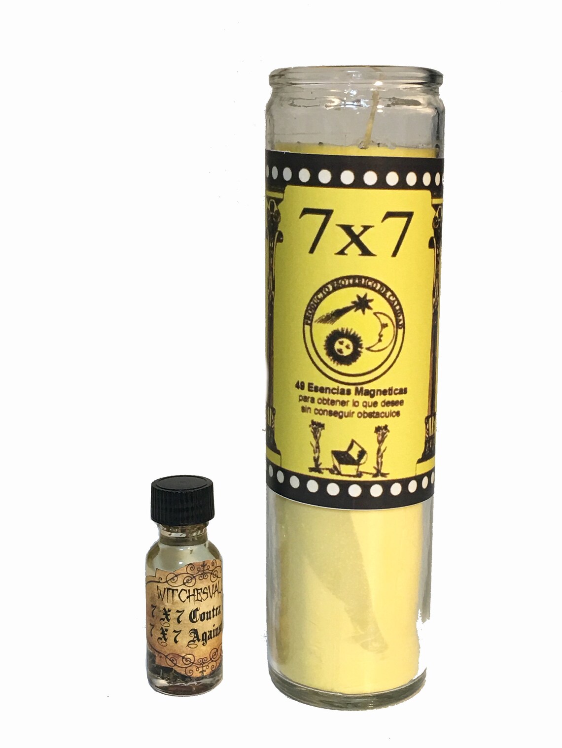 7x7 AGAINST ALL Candle Oil Contra Todo Veladora Aceite | Etsy