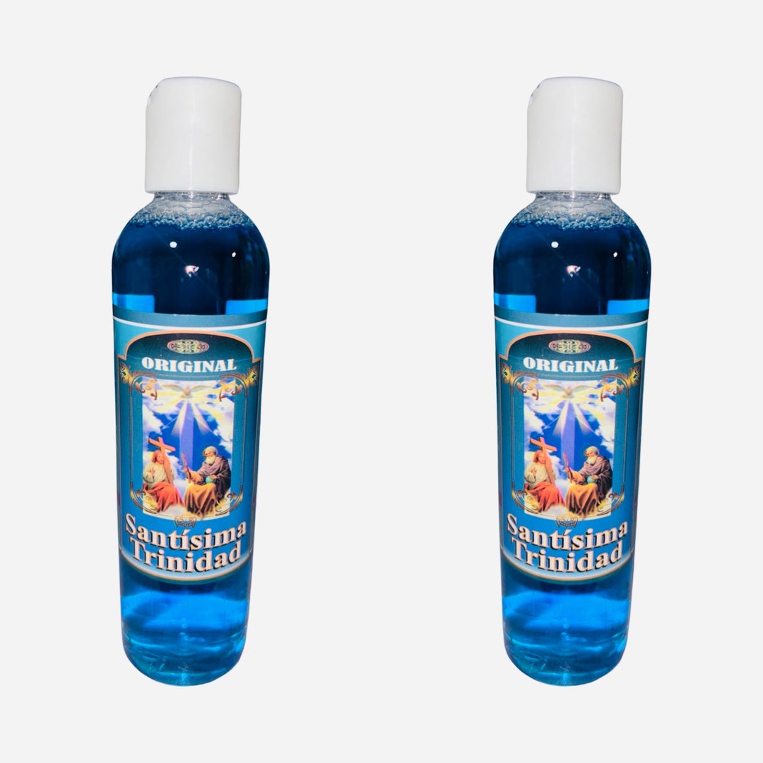 SANTISIMA TRINIDAD Agua Espiritual Para Limpias Baños Bendiciones ...