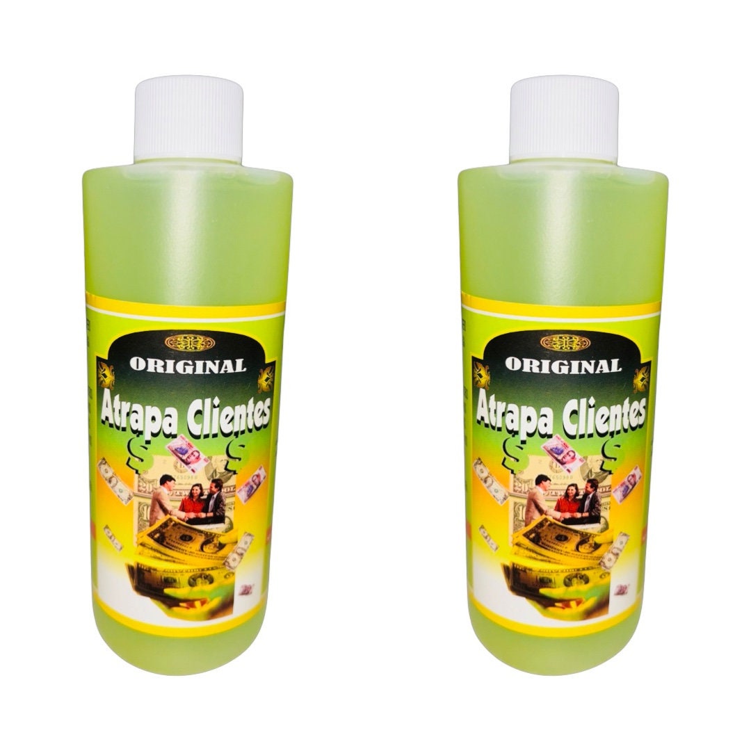 ATRAPA CLIENTES Agua Espiritual Para Limpias y Atraer Clientes Levanta ...