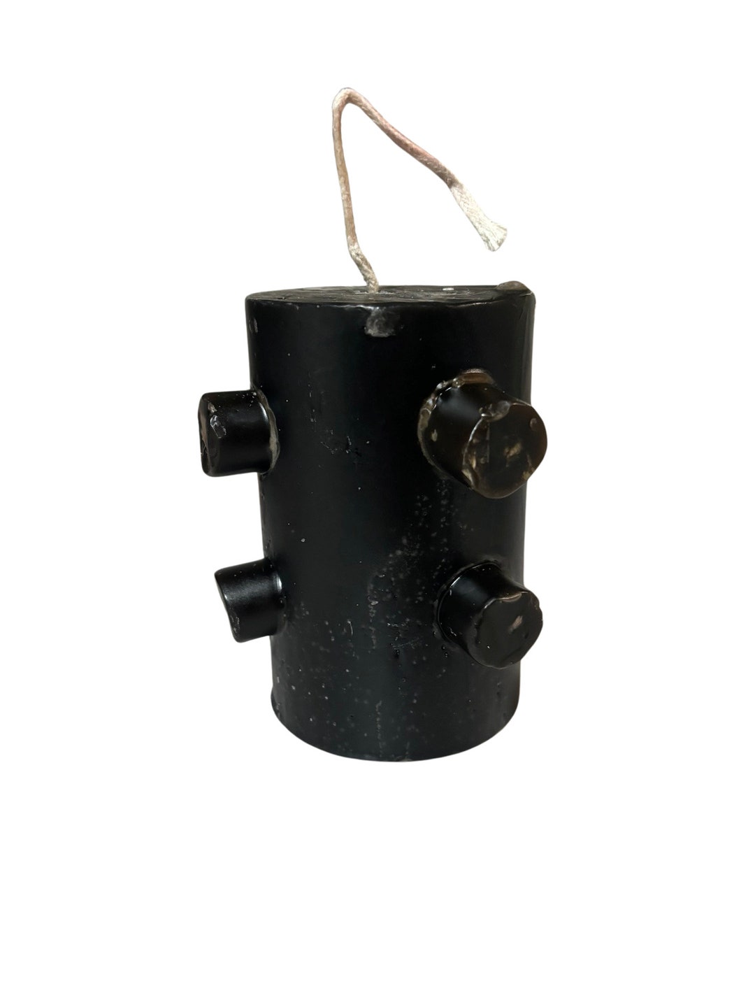 VELON DE 7 MECHAS Negro Tumba Trabajo - 7 Wicks Black Candle Remove ...