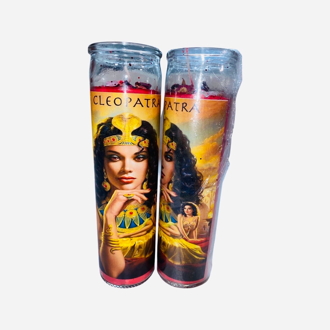 Cleopatra Fixed Candle Veladora for Love , Self Empower and Attraction ...