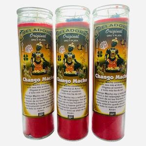 Chango Macho Candle, Chango Macho Veladora Preparada Y Conjurada Para ...