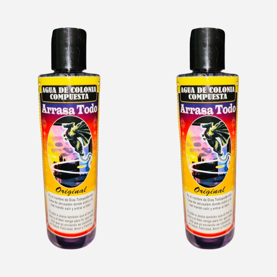 ARRASA TODO- Destroy Everything Agua De Colonia Compuesta Espiritual ...