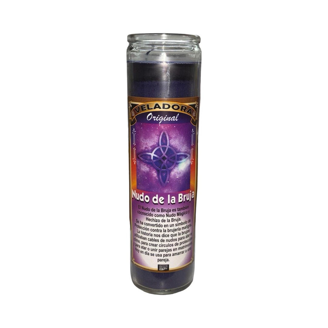 Nudo De La Bruja Veladora Para Proteccion Y Reversible De Hechizos ...