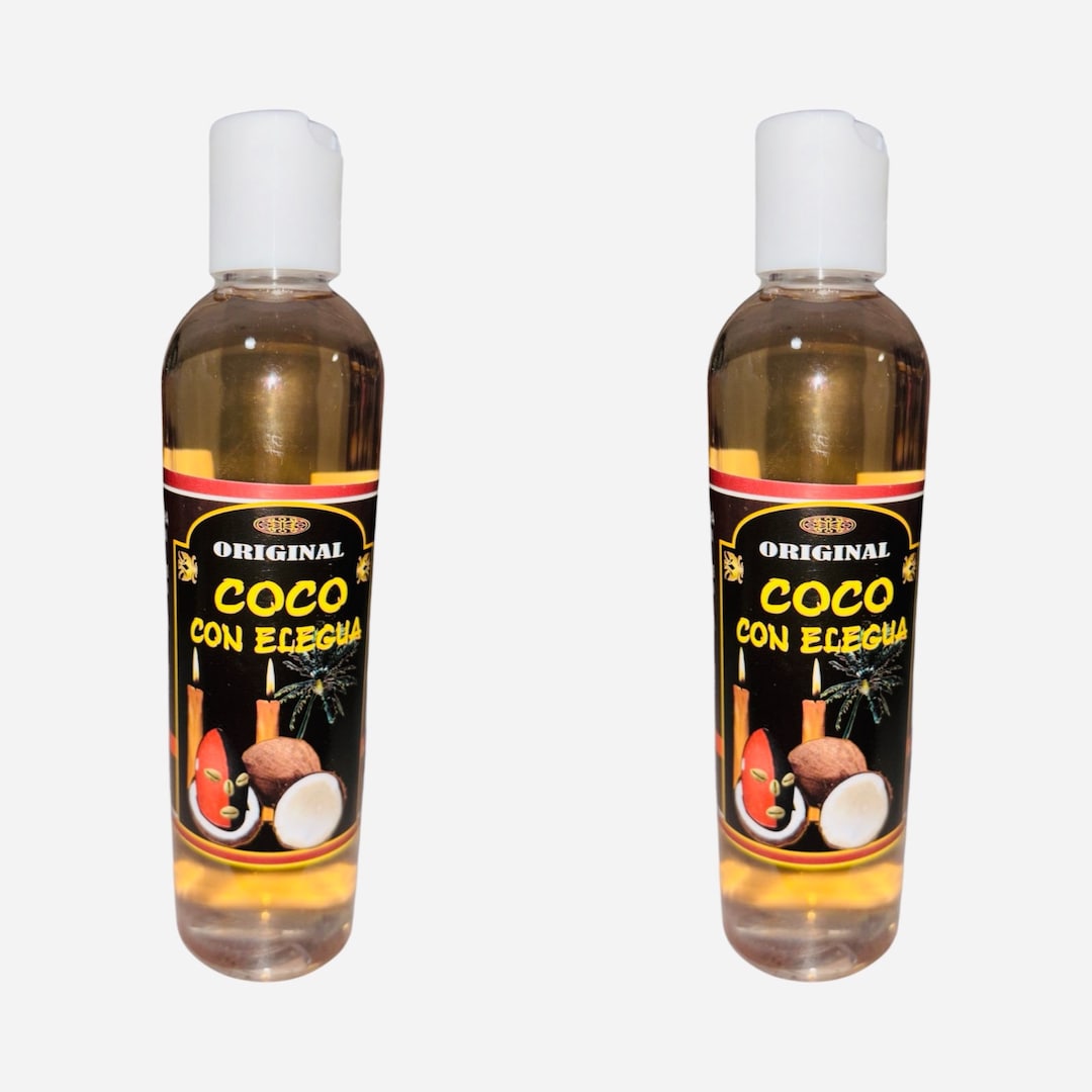 COCO CON ELEGUA Eleggua Agua Espiritual Para Limpias Abre Caminos ...