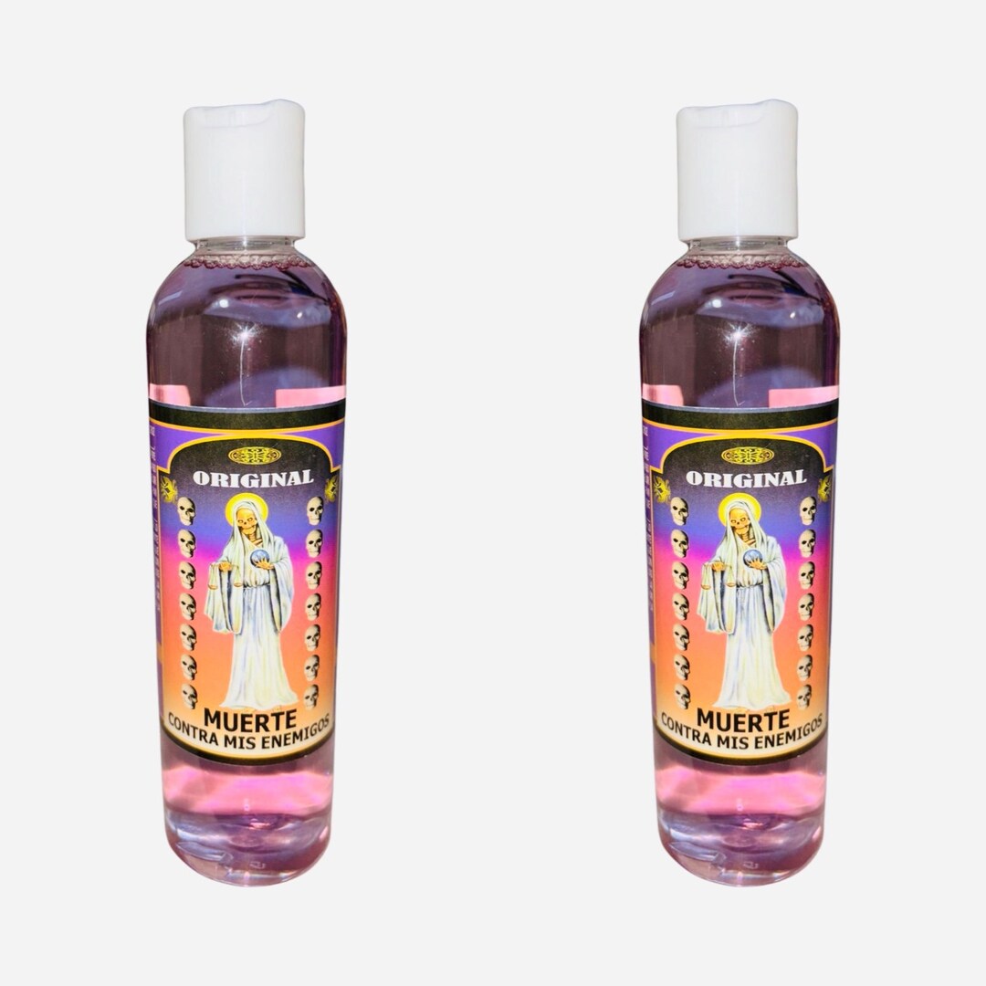 SANTA MUERTE Contra Mis Enemigos Agua Espiritual - Holy Death Against ...