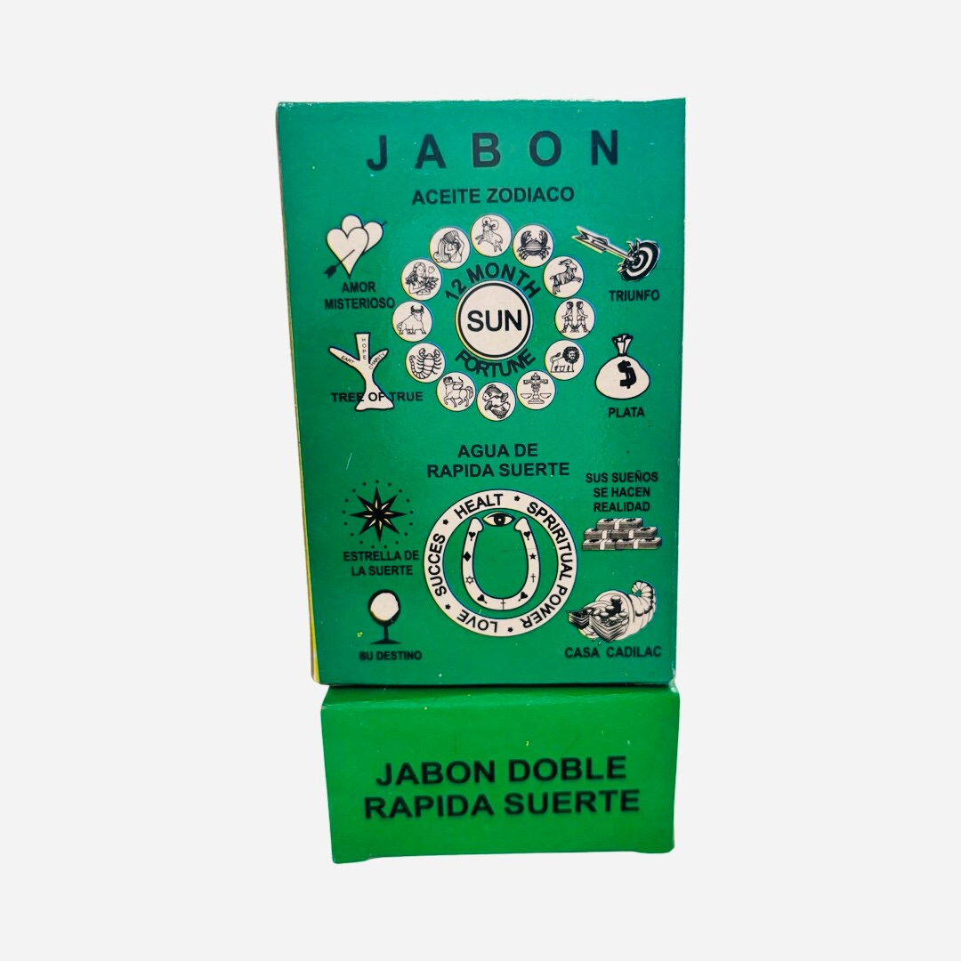 DOBLE SUERTE RAPIDA Jabon - Double Fast Luck Soap Para Dinero Suerte ...