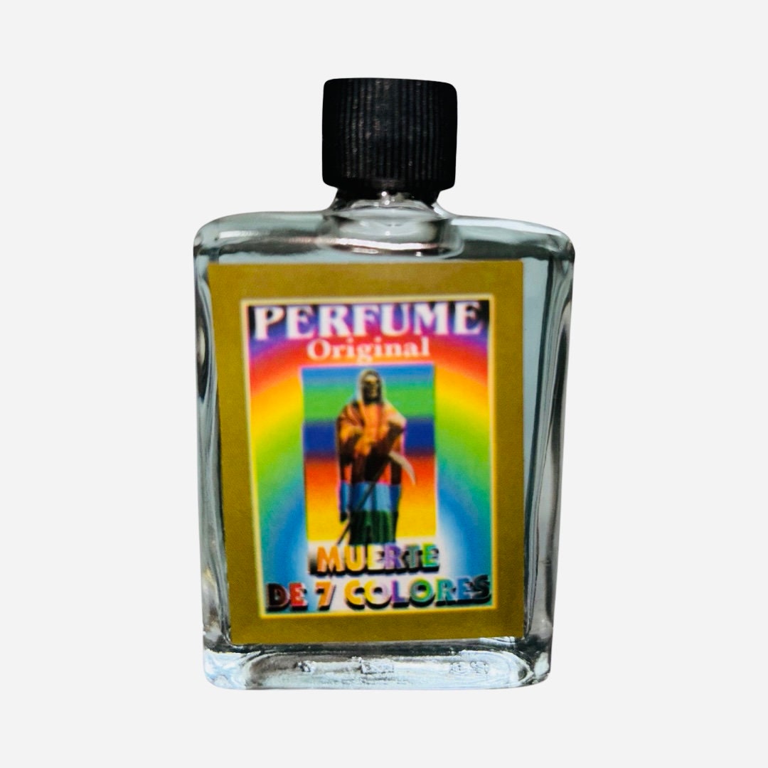 SANTA MUERTE 7 COLORES - Holy Death 7 Colors Perfume Esoterico ...