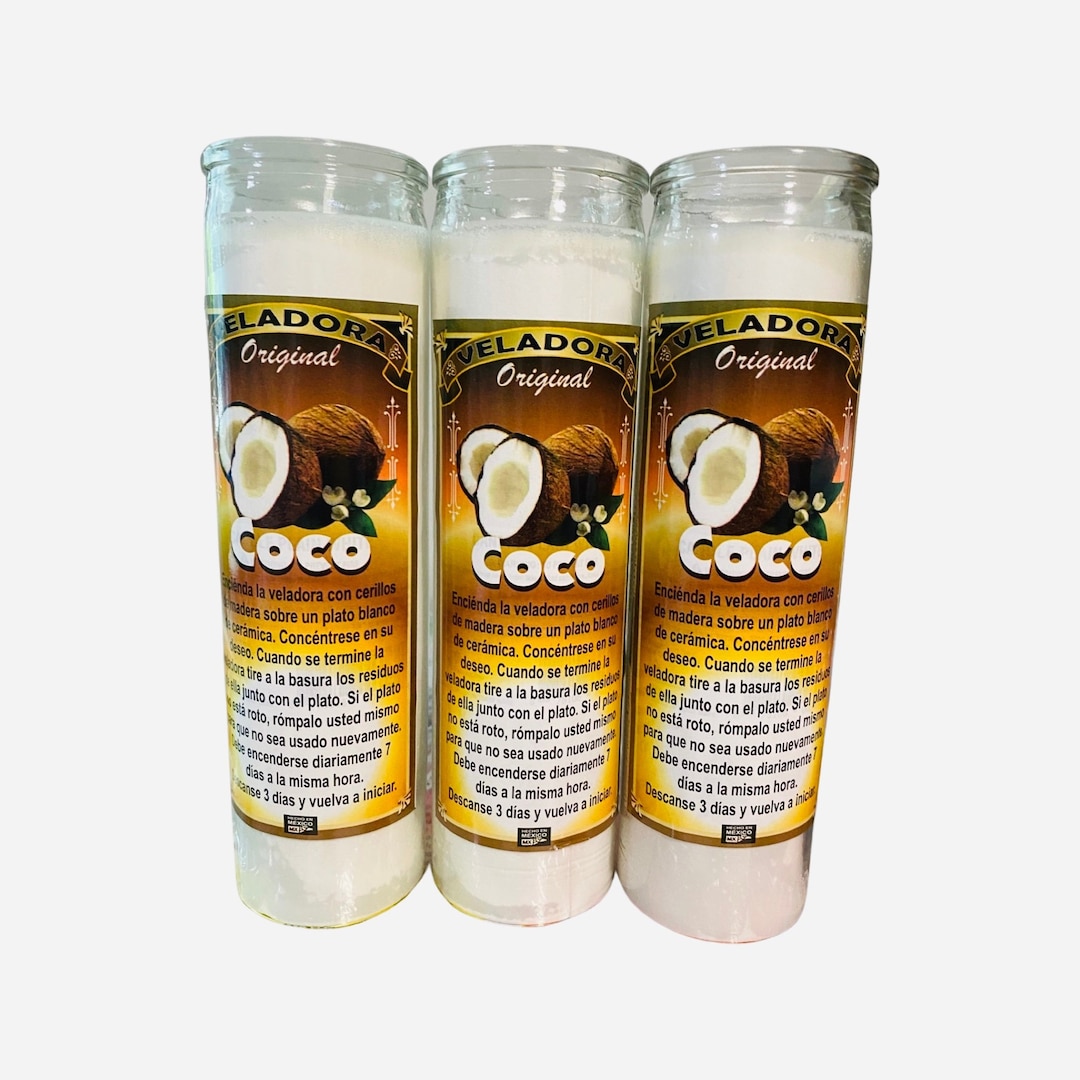 COCO Veladora - COCONUT Candle. - Etsy
