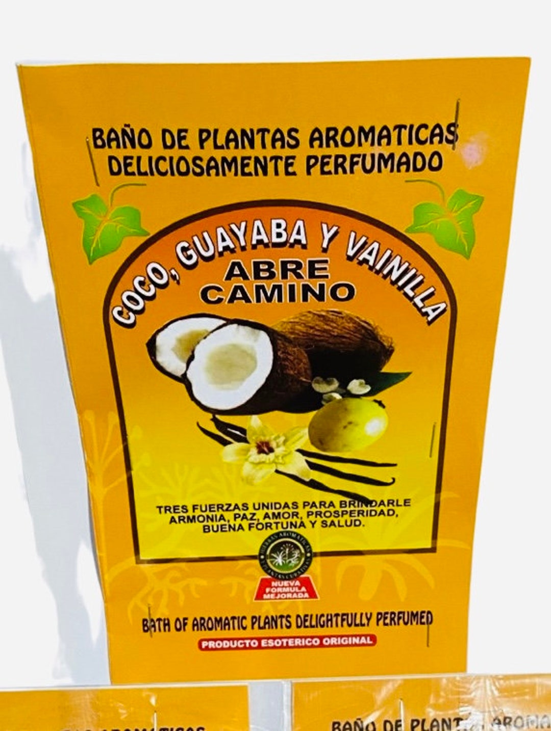 ABRE CAMINO Coco, Guayaba Y Vainilla , Limpias Baño De Hierbas Y ...
