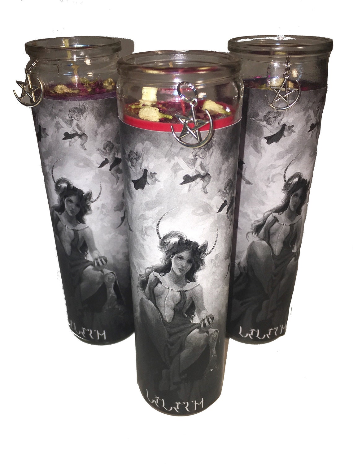 Lilith Queen of the Night Candle Lilith Oil Attraction - Etsy