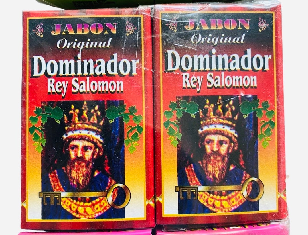 Rey Samolon Dominador Jabon King Solomon Dominator Spiritual Magic Soap ...