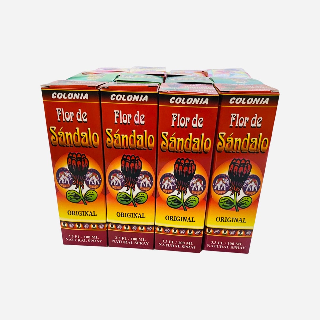 FLOR DE SANDALO Perfume Colonia Espiritual Para Quitar La Depresion ...