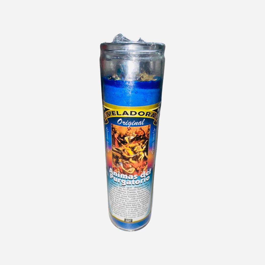 ANIMAS Del PURGATORIO VELADORA - Purgatory Souls Fixed Candle - Etsy