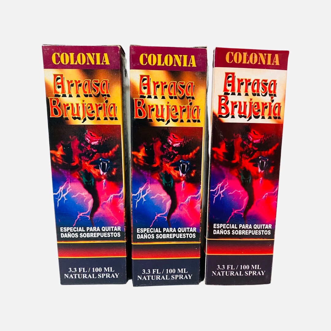ARRASA BRUJERIA - Destroy Black Magic Perfume Colonia Wicca Cologne ...