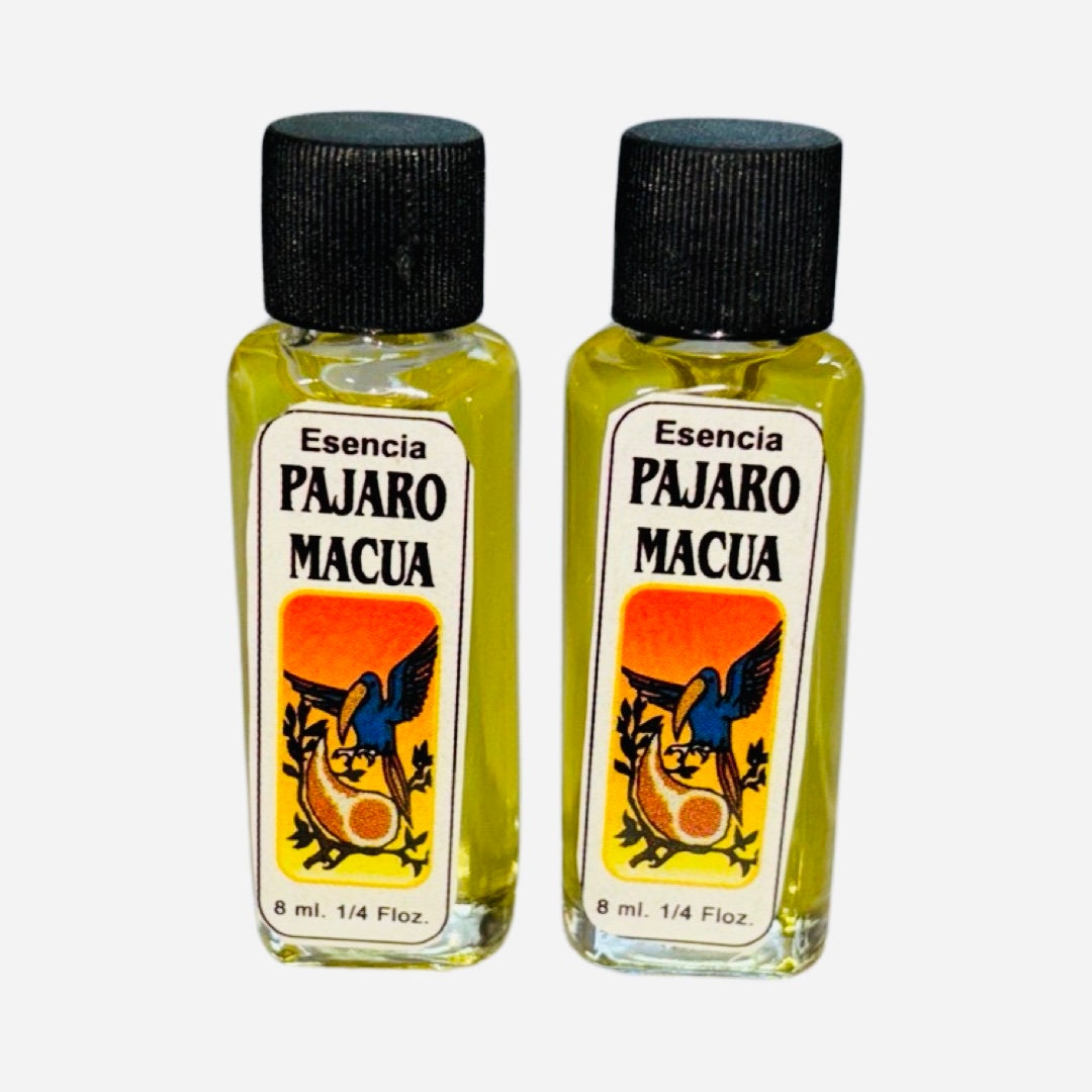 2PACK- PAJARO MACUA Esencia Esoterica Para El Exito Fortuna Abundancia ...