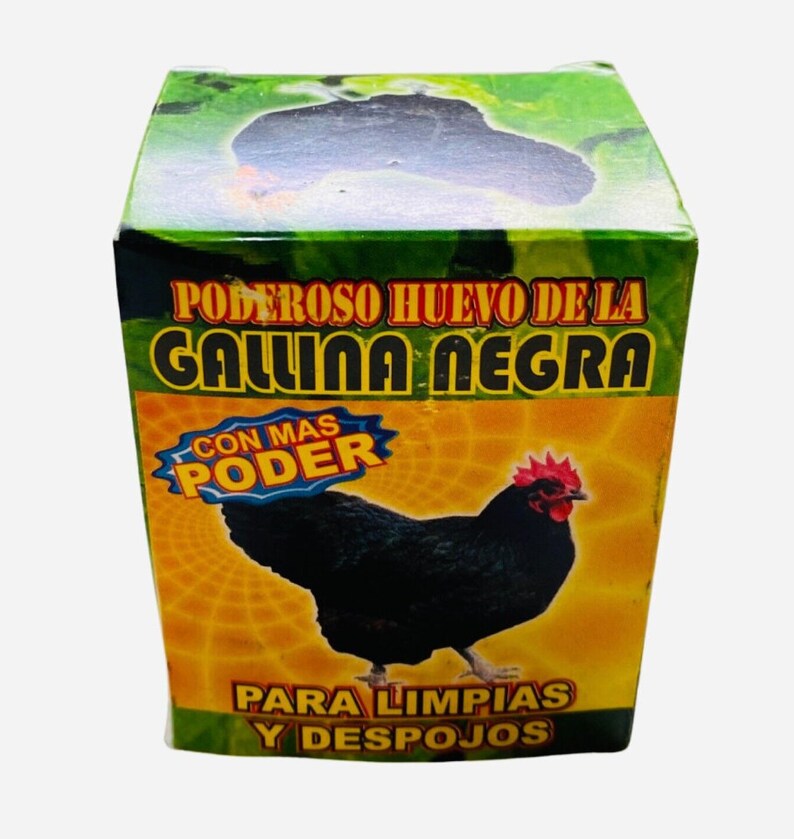 Poderoso Huevo De La Gallina Negra Para Limpias Y Despojos - Etsy