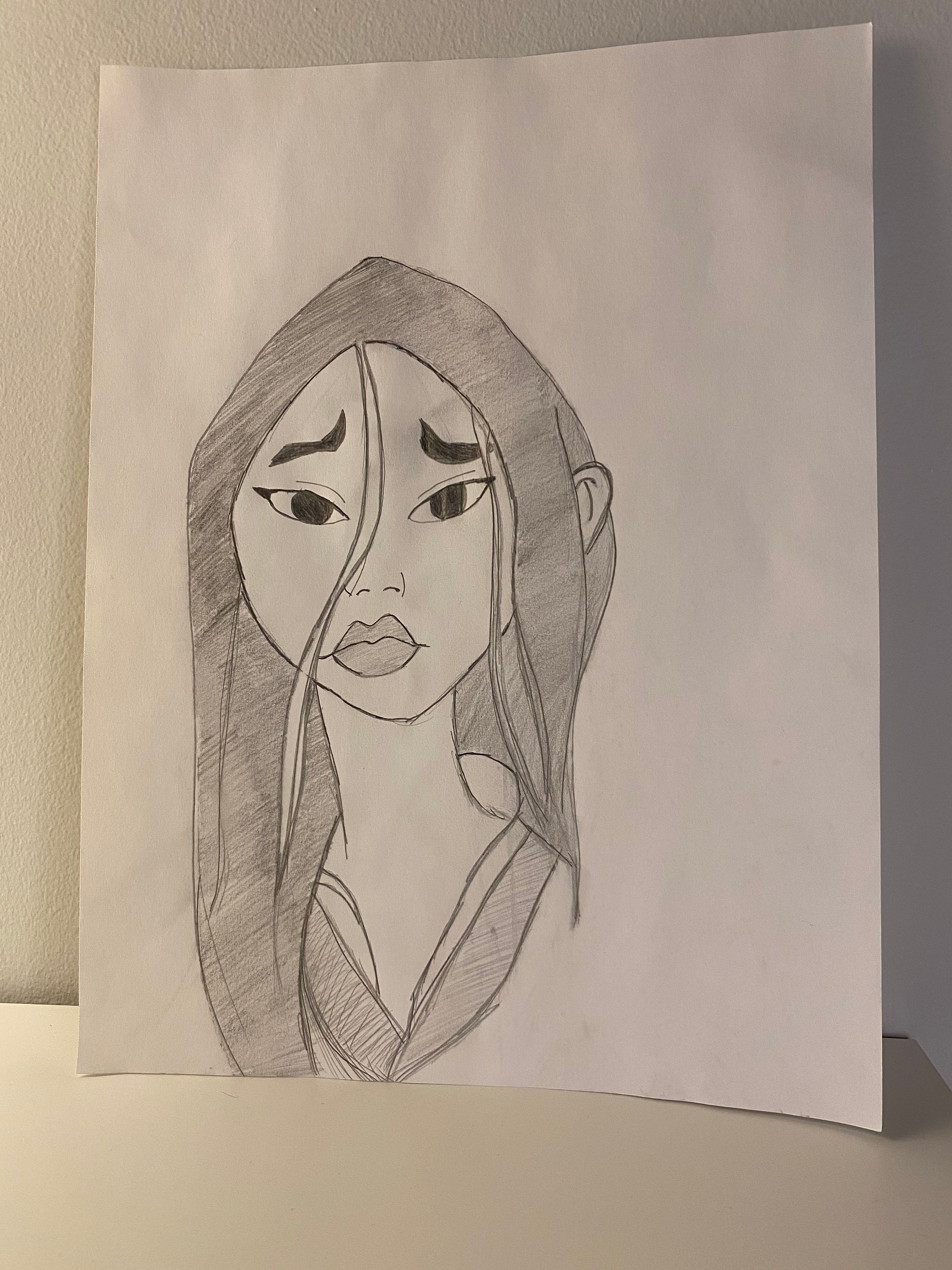 Mulan Drawing - Etsy