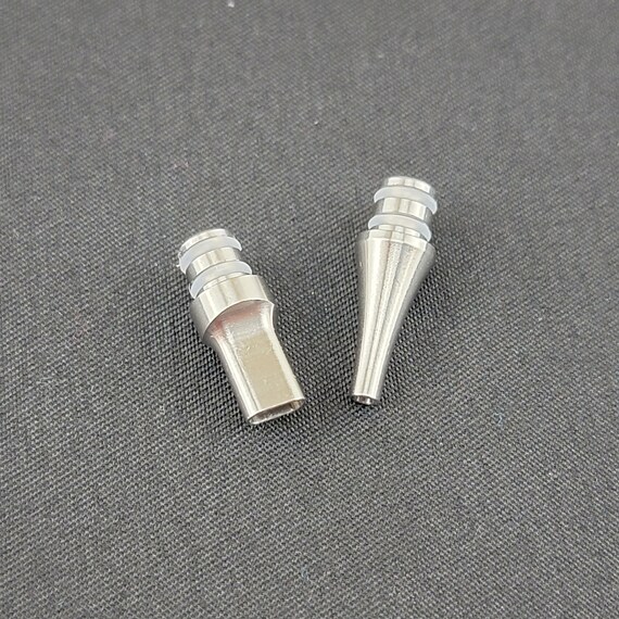 Stainless Steel Tip Bundle 1 Single and 1 Double Placer Tips - Etsy