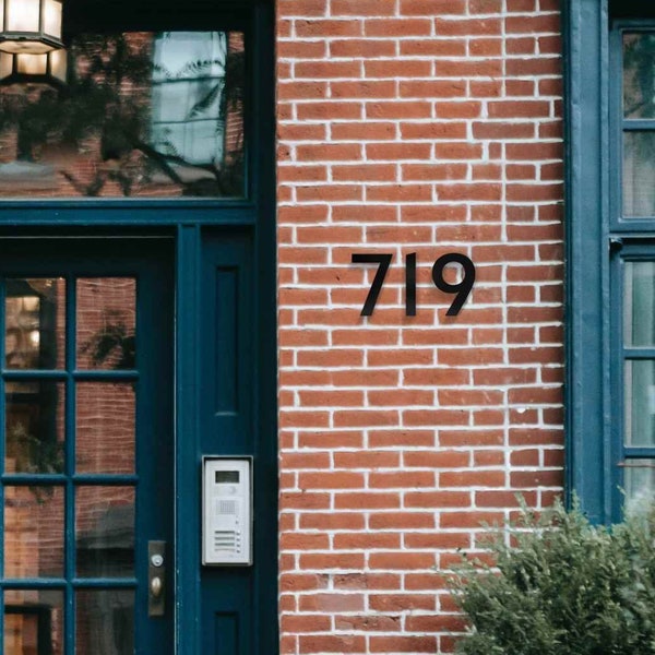 Front Door Numbers - Etsy