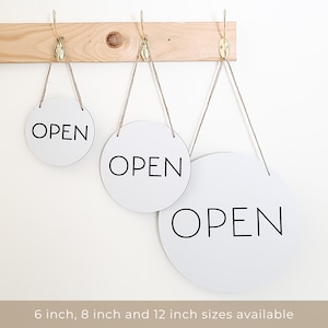 Open Closed Window Signs for Business, Retail and Office, Custom ...