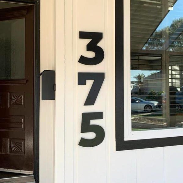Large House Numbers - Etsy
