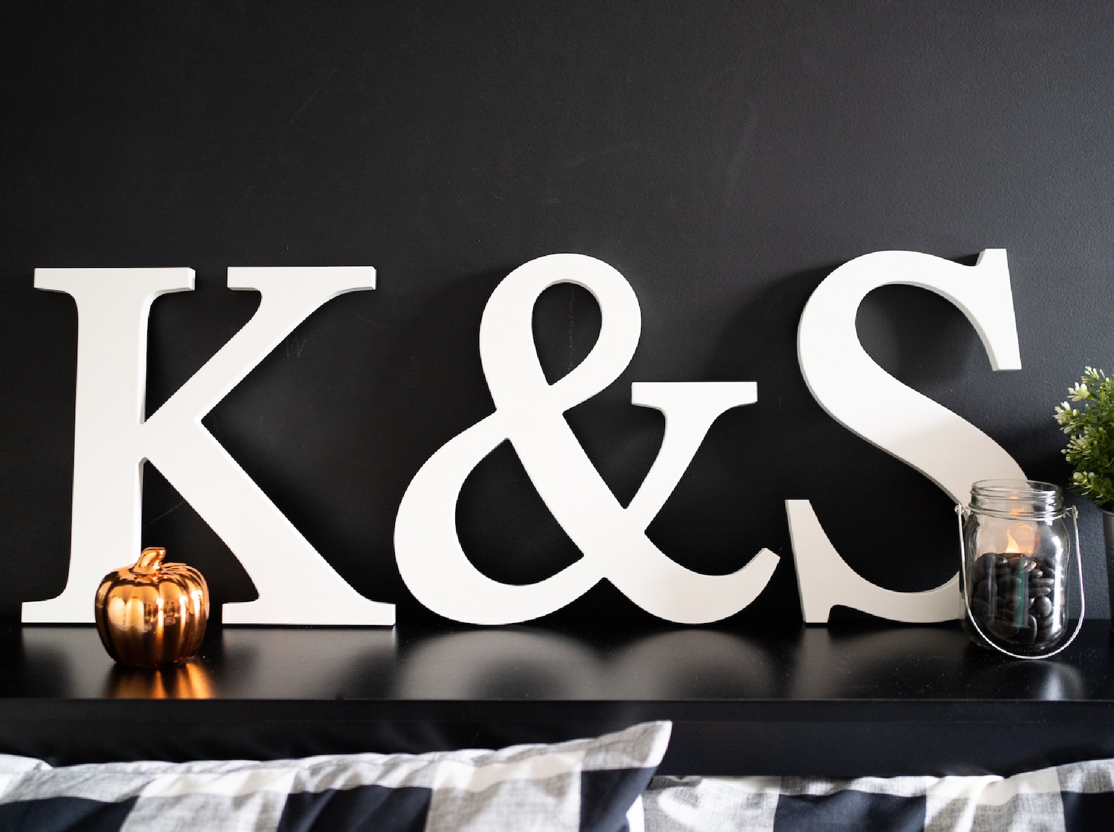 Wooden Letters for Wall Decor Large Monogram Letters Wood - Etsy