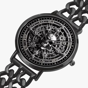 Gothic Skull Watch | Art Photo Watch | Steampunk Watch | Man Watch ...