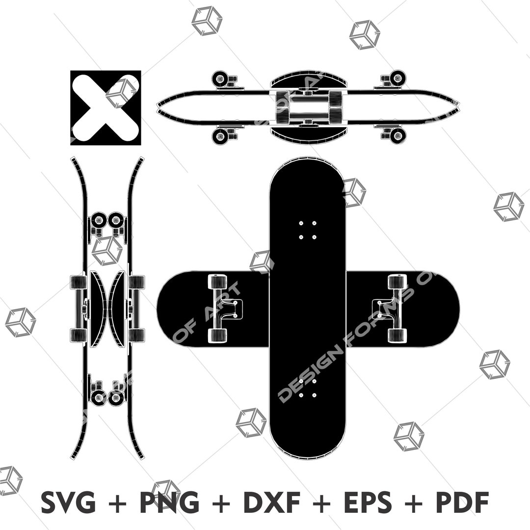 Skateboard Bundle SVG, Skateboard Svg, Skateboarding Svg, Skateboard ...