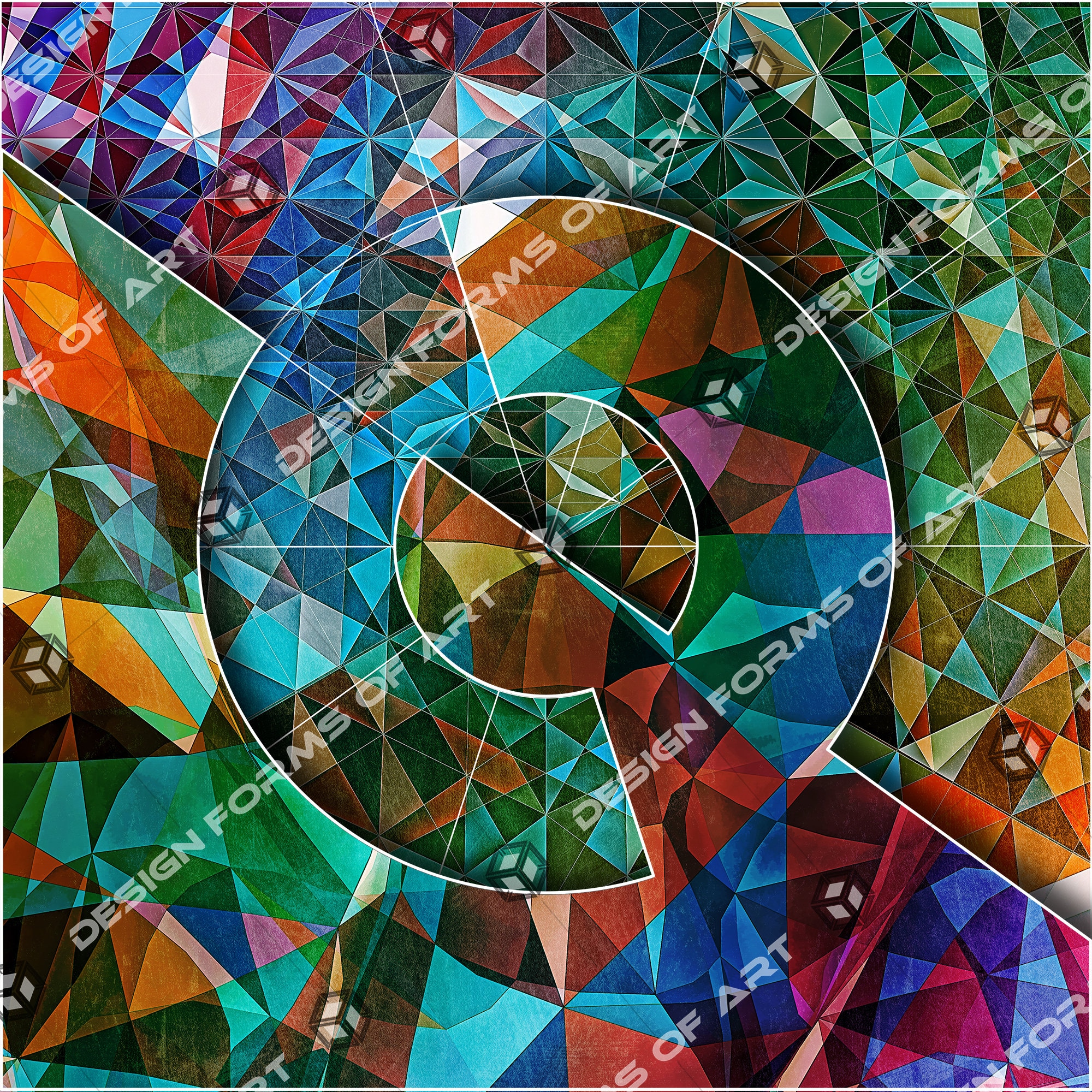 Vintage Geometry Digital Paper Decorative Paper Vintage | Etsy