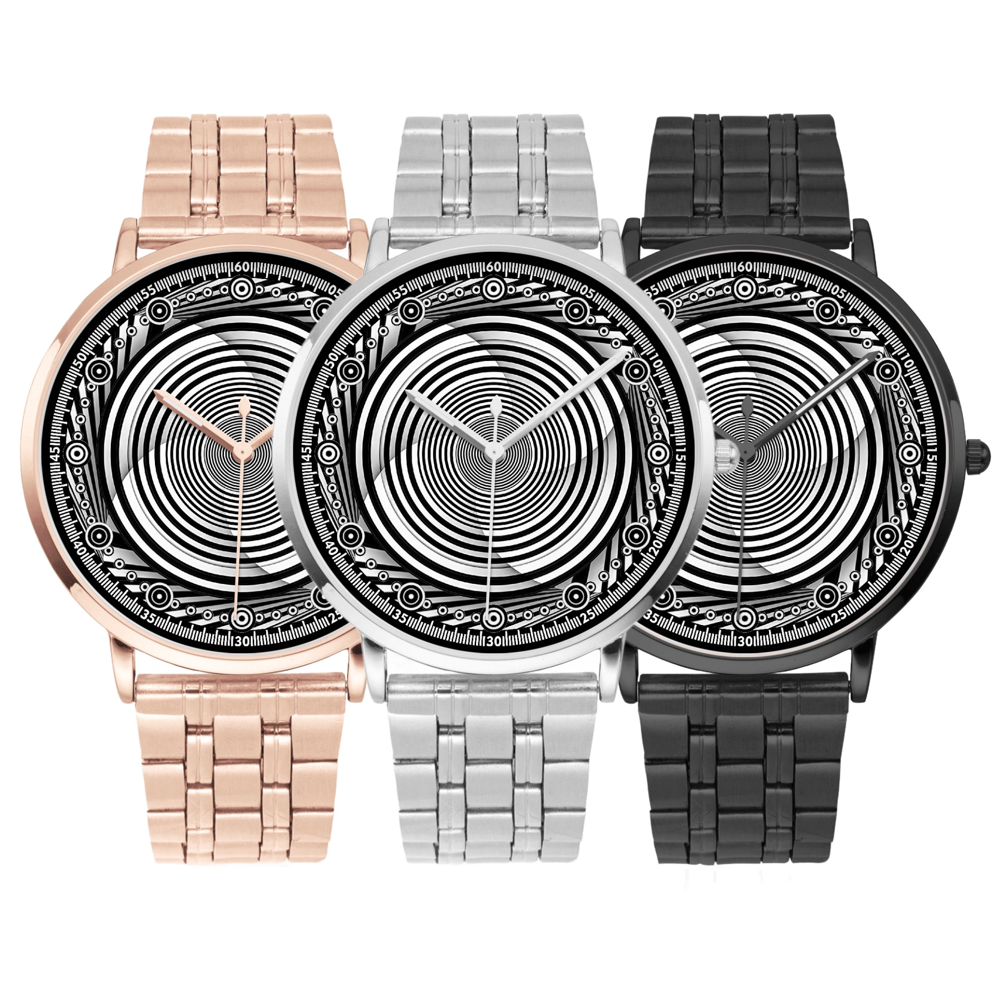 Stylish Custom Art Hypno Watch Man Watch Man Watches Woman Watches Gift ...