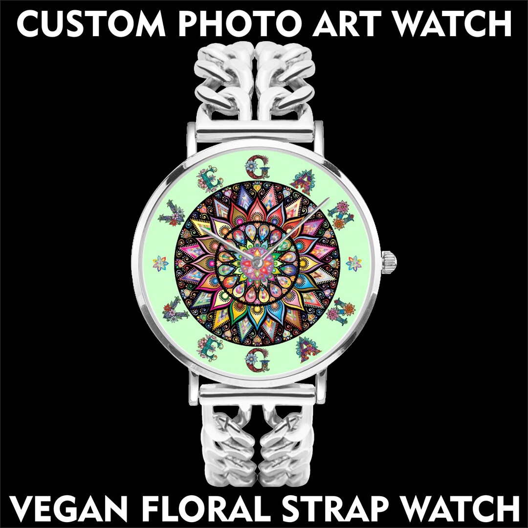 Vegan Watch, Art Photo Watch, Vegan Watches, Woman Watch, Man Watch ...