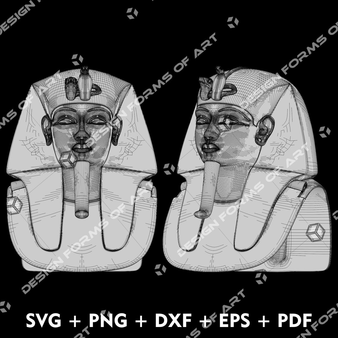 Tutankhamun Bundle SVG, King Tut Svg, Pharaoh Svg, Egypt Svg, Ancient ...