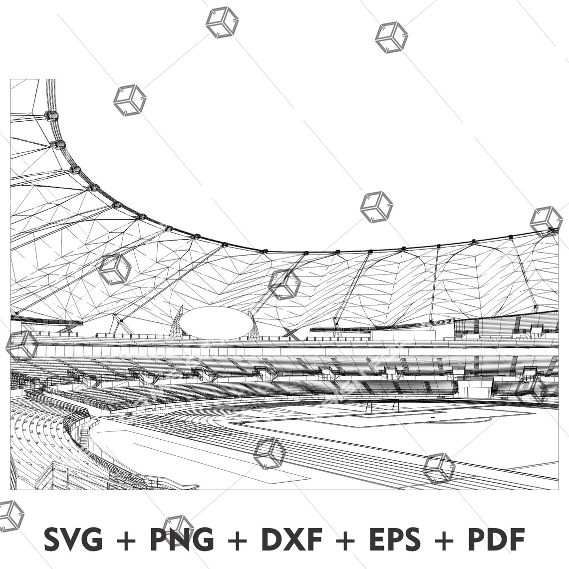 Fußballstadion SVG, Stadion SVG, Fußball SVG, Fußball Stadion ...