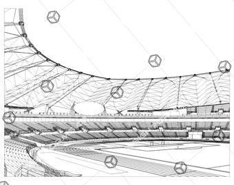Stadium SVG - Etsy