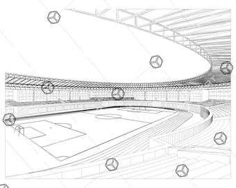 Stadium SVG - Etsy