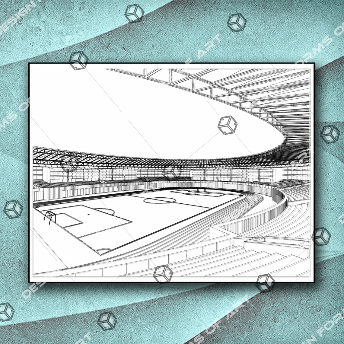 Football Stadium SVG, Stadium Svg, Football Svg, Soccer Stadium Svg ...