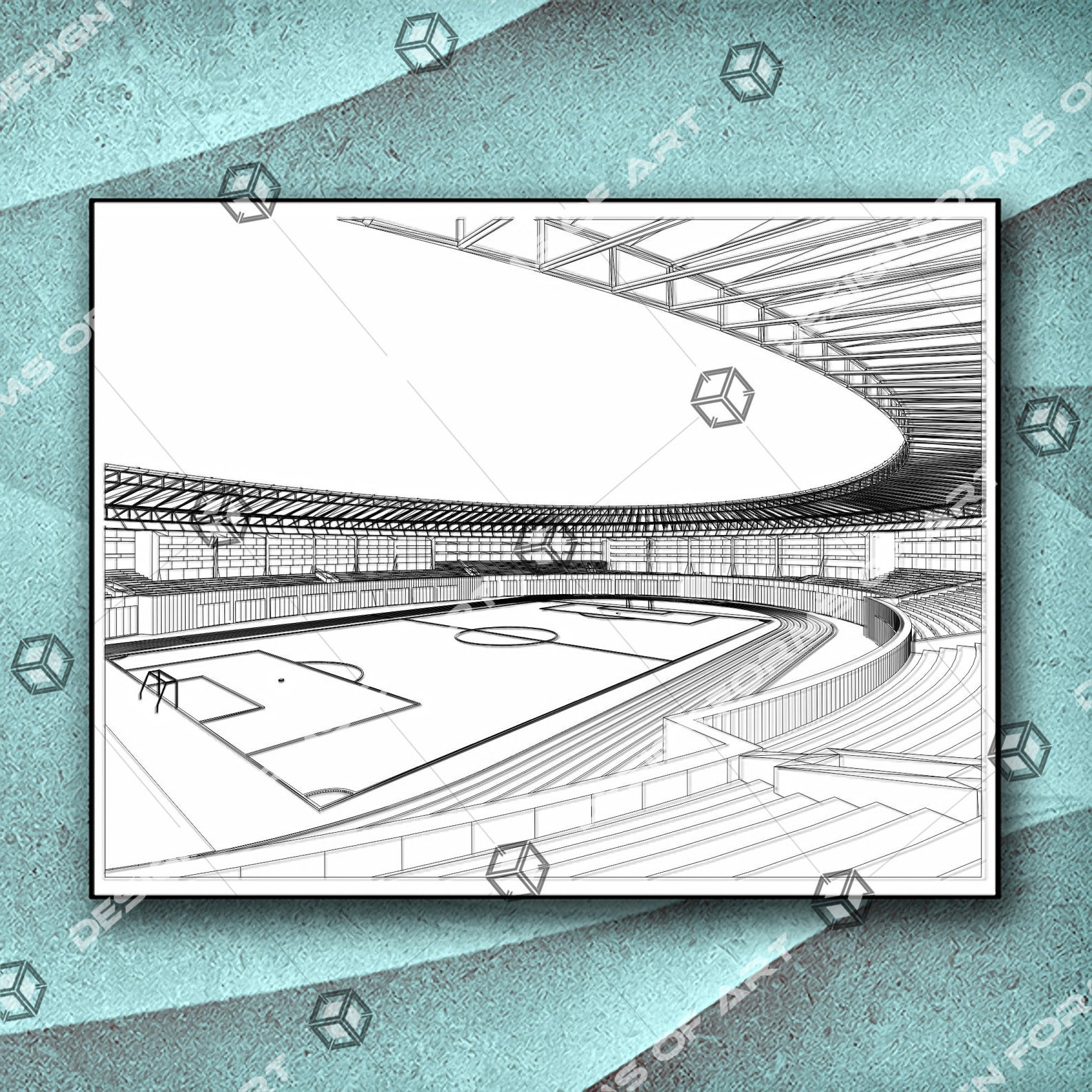 Football Stadium SVG, Stadium Svg, Football Svg, Soccer Stadium Svg ...