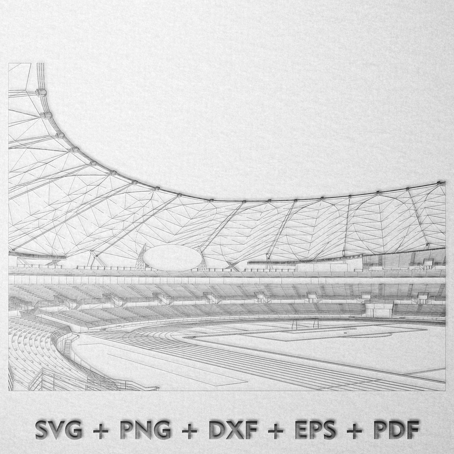 Football Stadium SVG, Stadium Svg, Football Svg, Soccer Stadium Svg ...