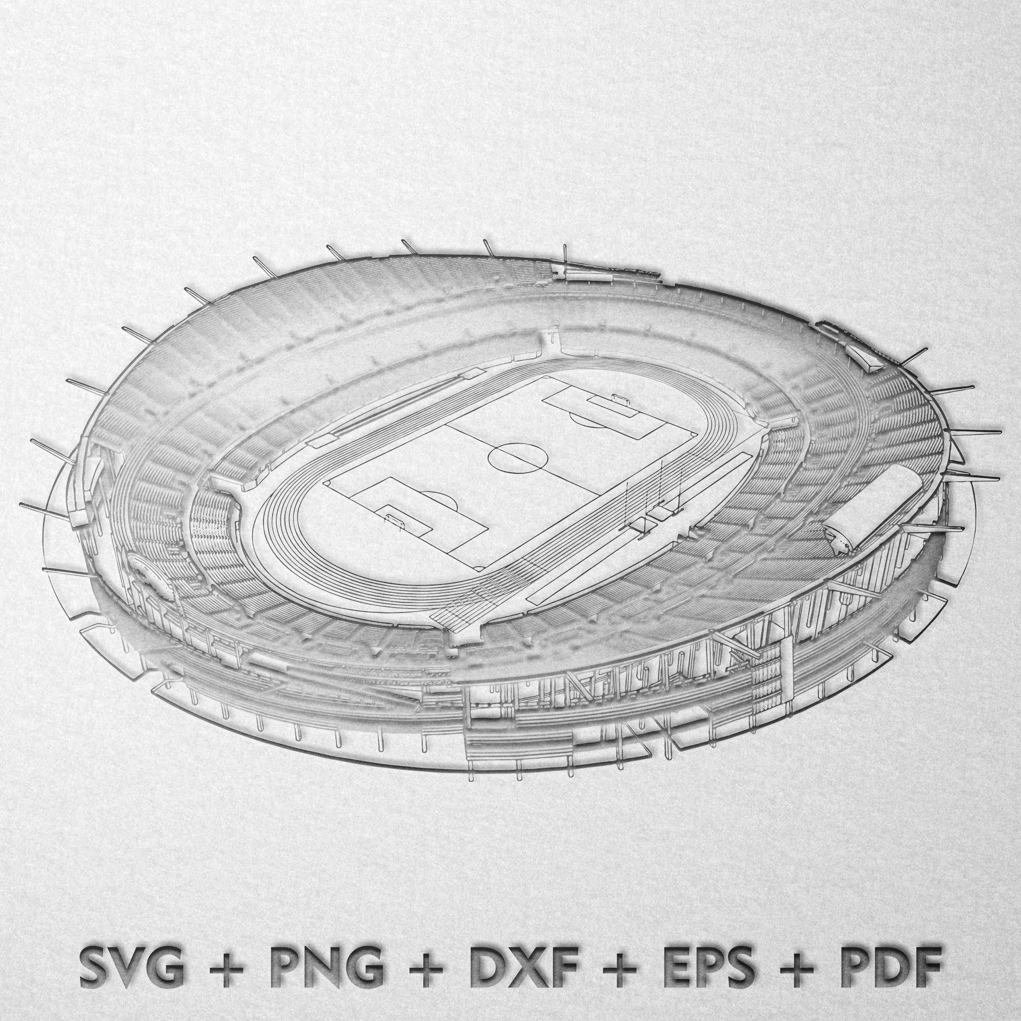 Football Stadium SVG, Stadium Svg, Football Svg, Soccer Stadium Svg ...
