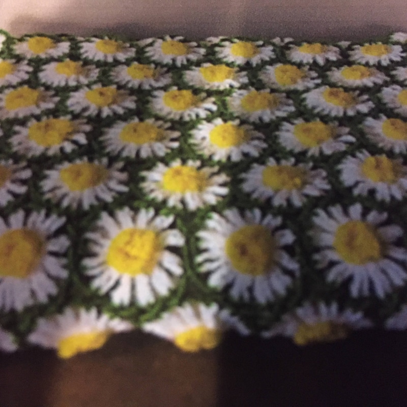 Daisy Afghan - Etsy