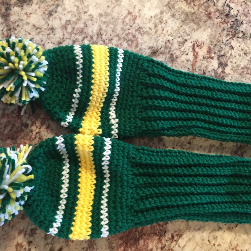 Crocheted Golf Club Covers - Etsy