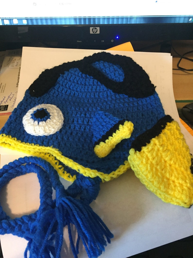 Nemo Hat or Crochet Nemo Dory Hat Crochet Nemo or Dory Hat - Etsy