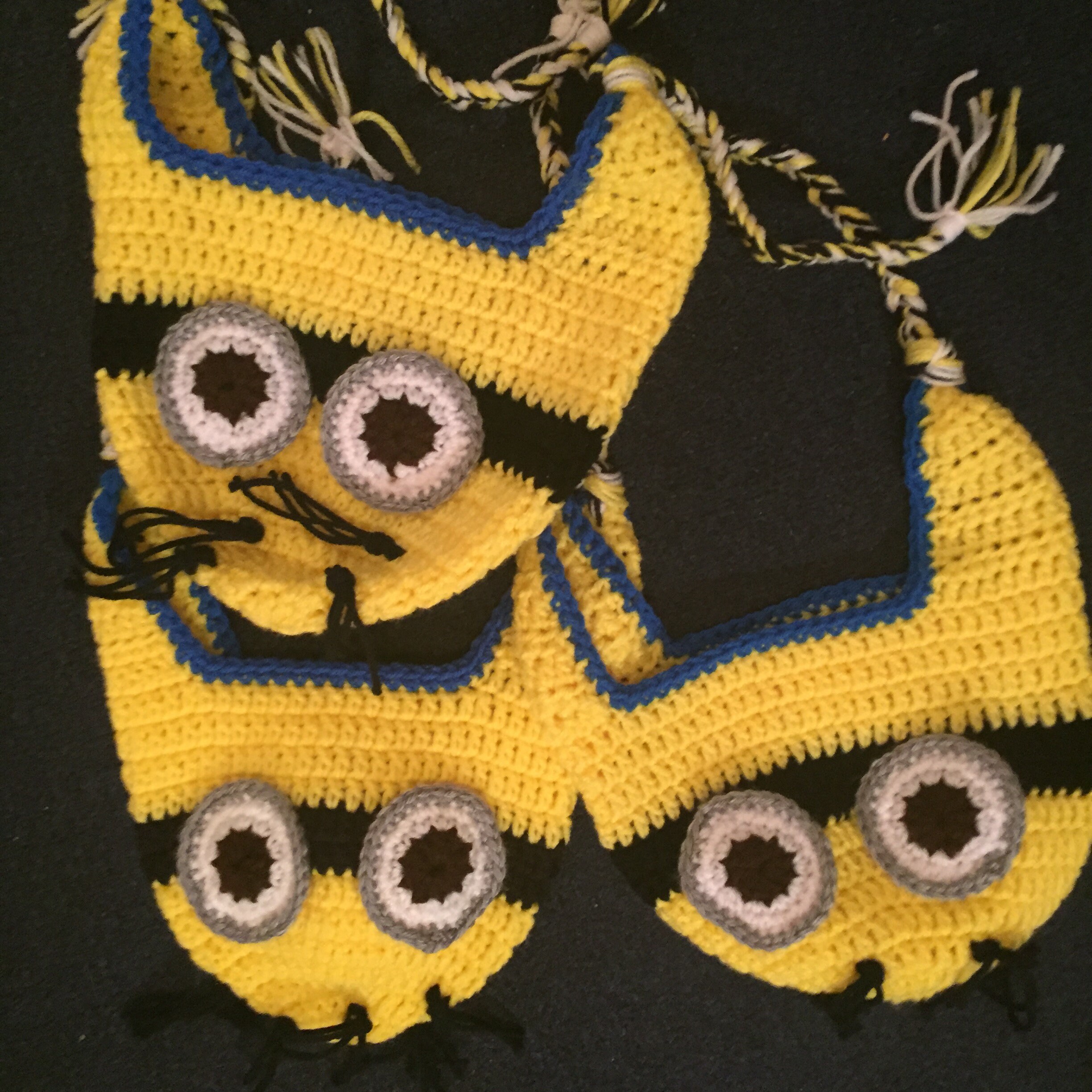 Minion hat minion hat crochet minion hat with or without | Etsy