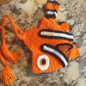 Nemo Hat or Crochet Nemo Dory Hat Crochet Nemo or Dory Hat - Etsy