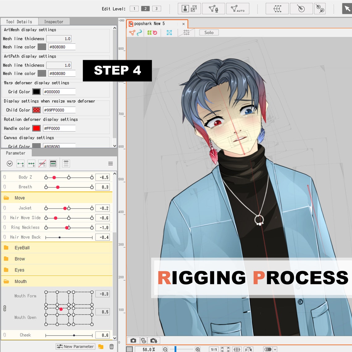 Custom LIVE2D Vtuber Model / Vtuber Commission / Vtuber Design - Etsy