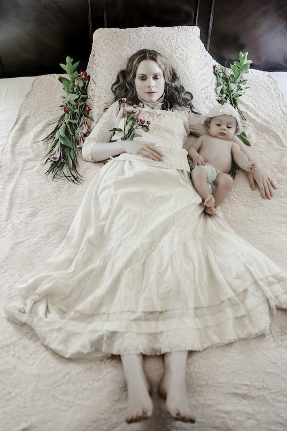 Antique Post Mortem Death Giving Birth Photo 108 Oddleys - Etsy Israel